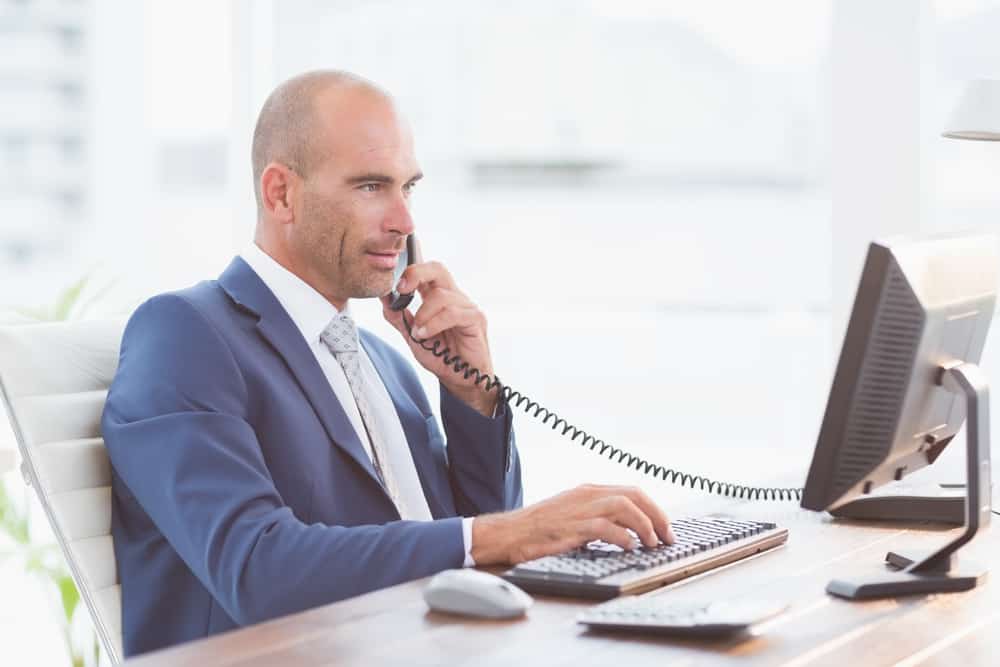 Executive Recruiter Calls James At Work